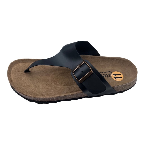 Autenti Shoes | Shoes | New Mens Autenti Black Made Spain Toe Thong ...